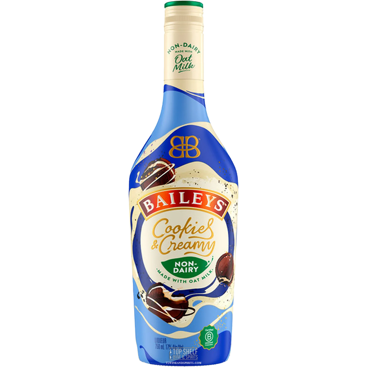 Baileys Cookies & Creamy Non-Dairy Liqueur - Oat Milk