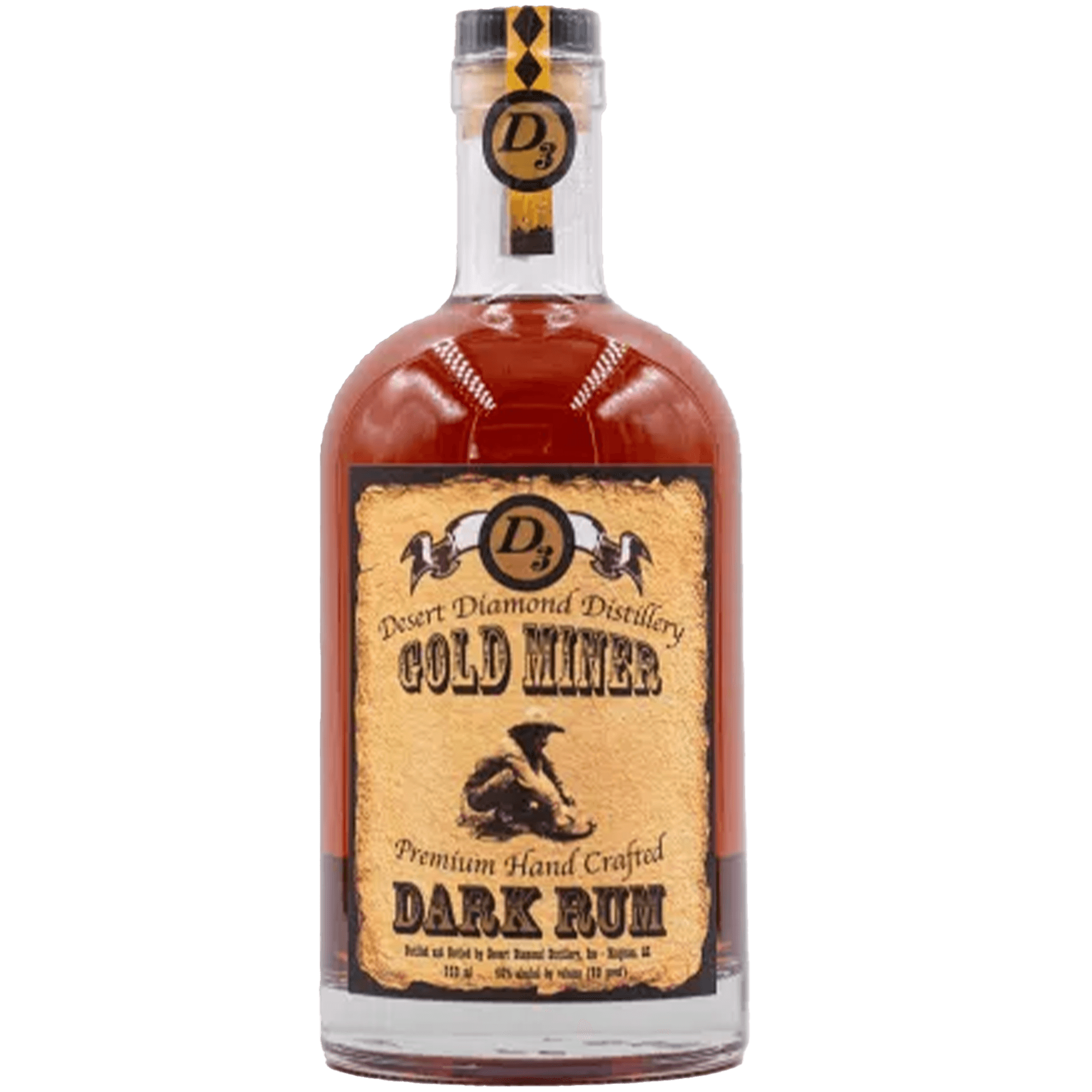 Desert Diamond Gold Miner Dark Rum | Delivery & Gifting