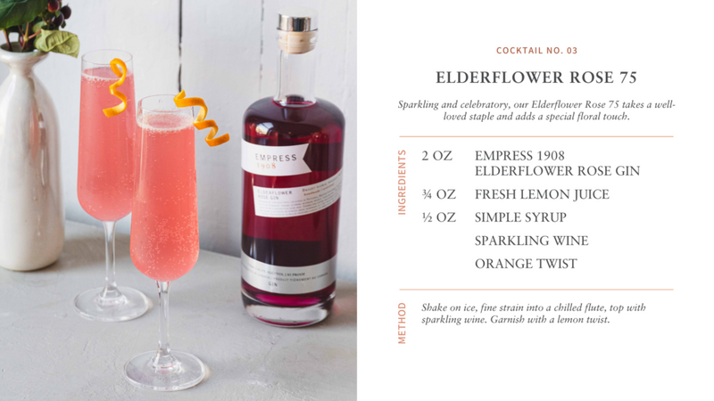 Empress 1908 Elderflower Rose Gin - Buy Online