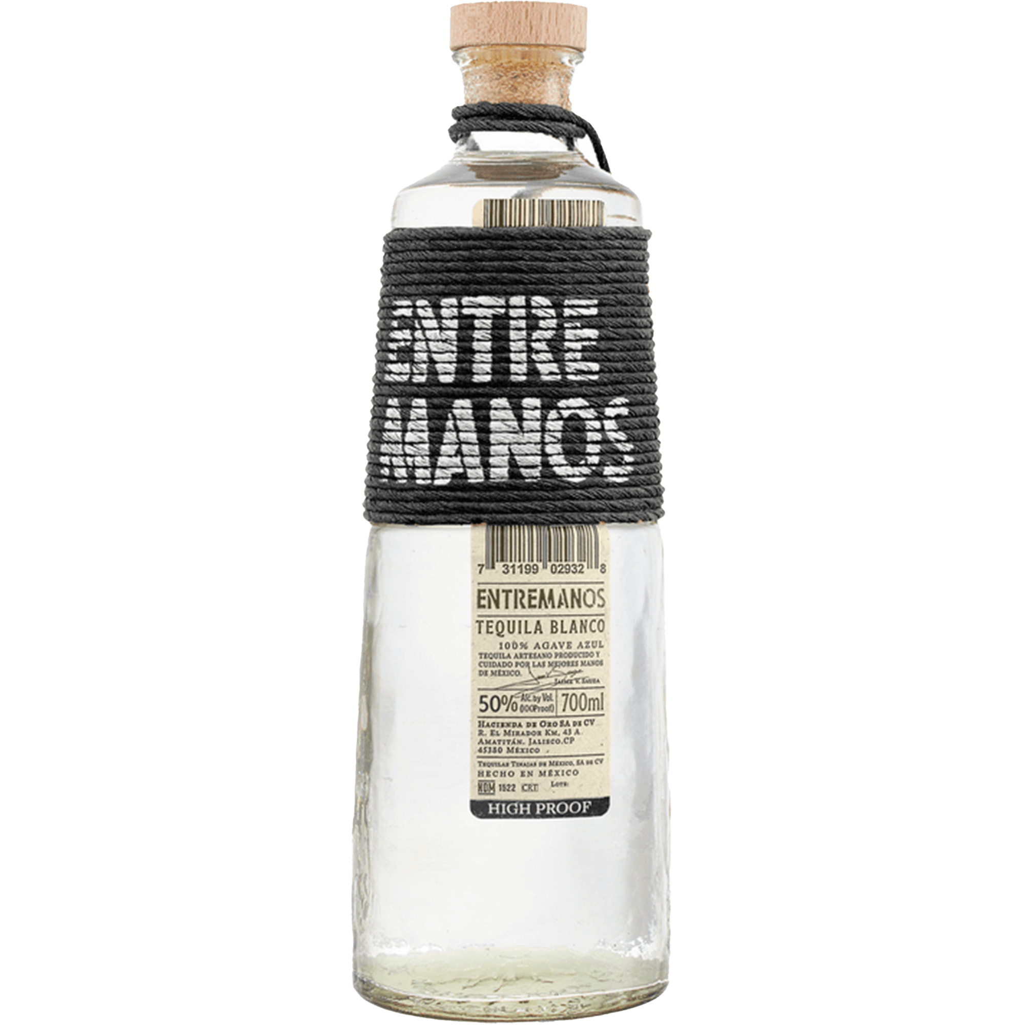 Entremanos High Proof Blanco Tequila 700ml | Delivery & Gifting