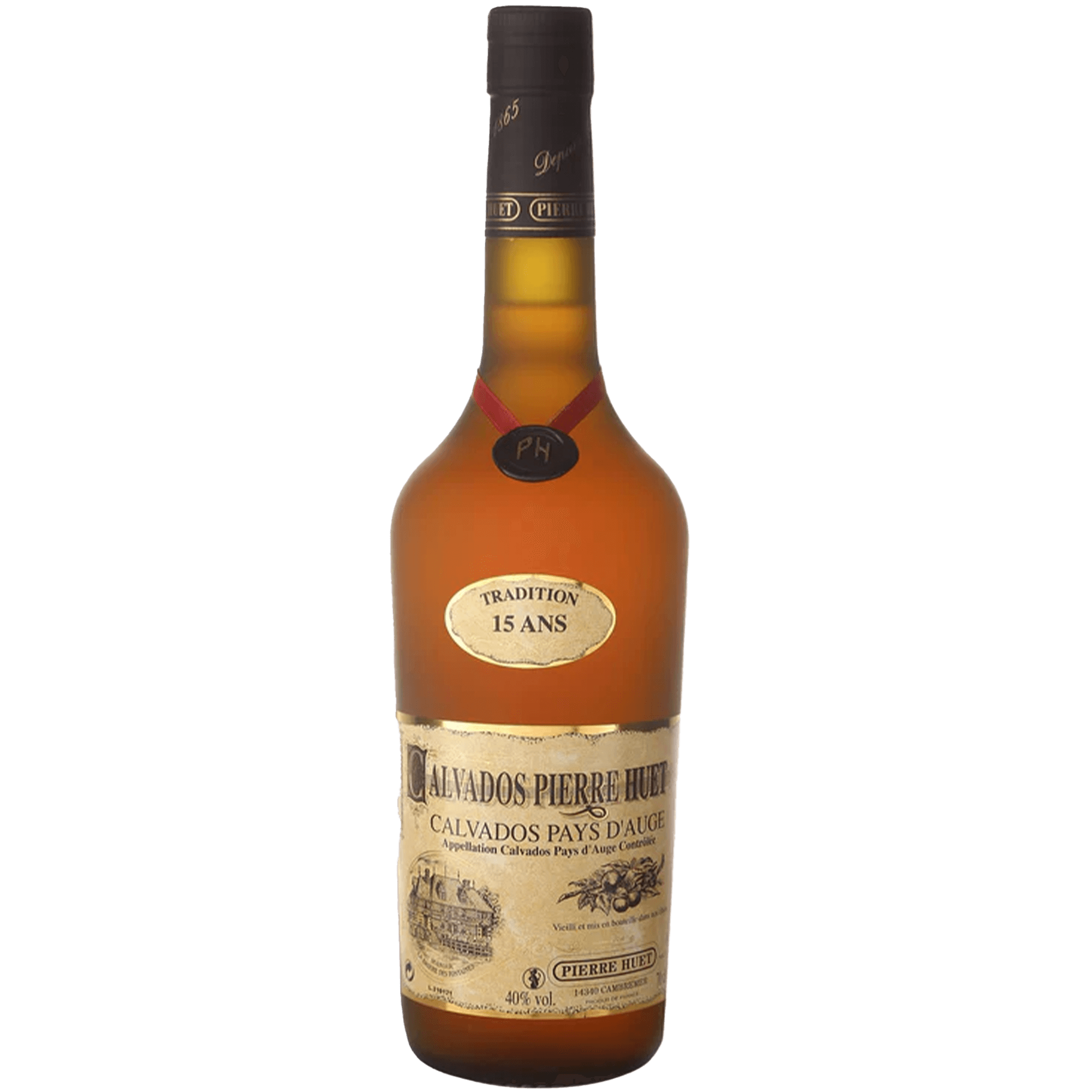Pierre Huet Calvados AOC Tradition 15 year 700ml | Delivery & Gifting