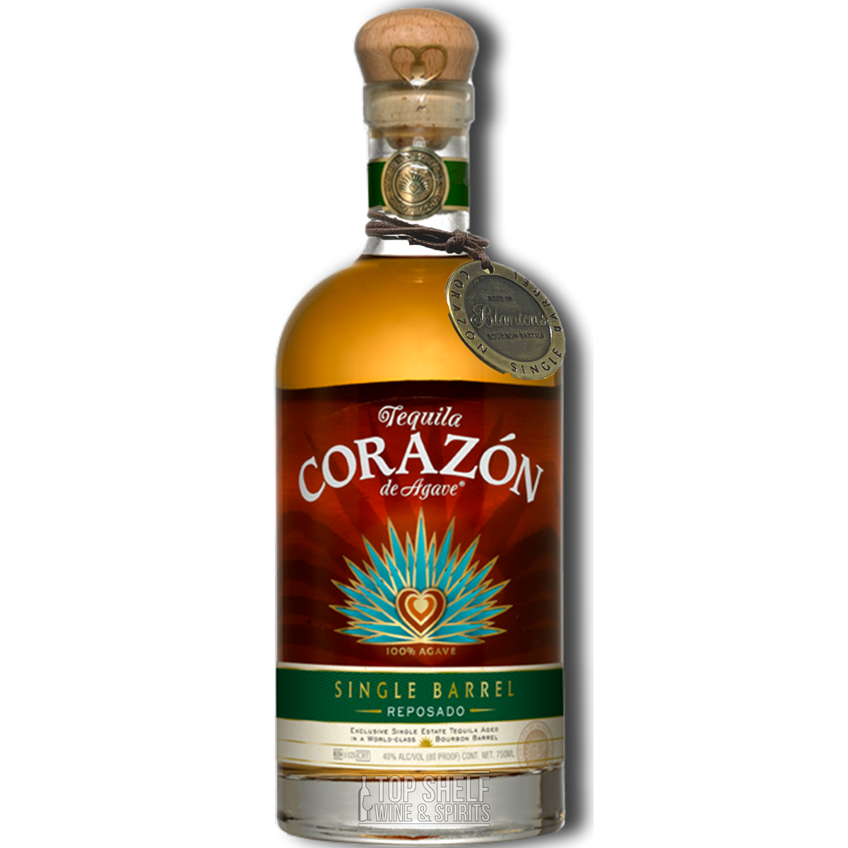 Corazon Reposado Blanton's Barrel Finish Tequila (Private Selection)
