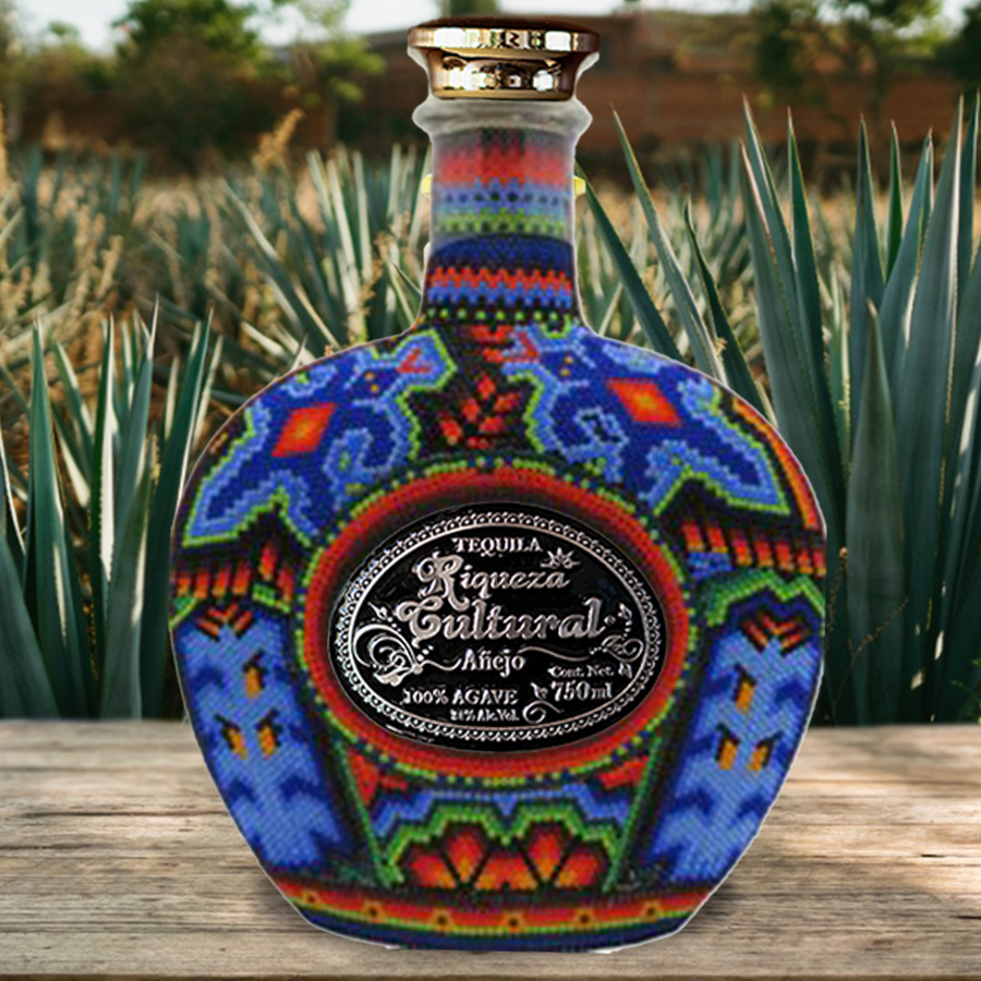 Riqueza Cultural Beaded Añejo Tequila | Delivery & Gifting