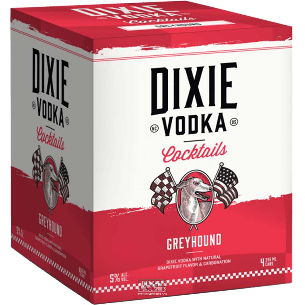 Dixie Vodka Dixie Vodka Cocktails Greyhound (4 Pack Cans) | Delivery ...