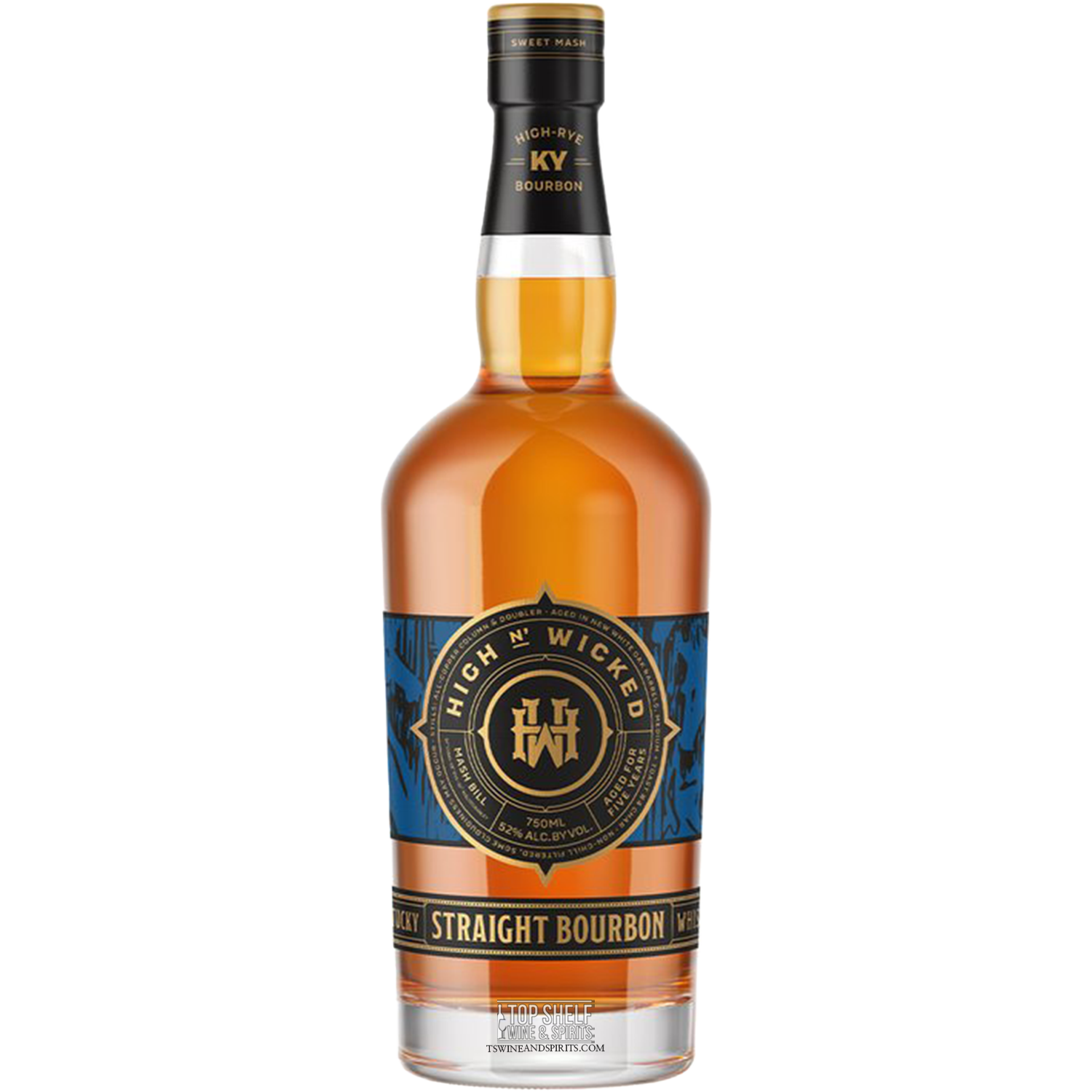 High N' Wicked Kentucky Straight Bourbon Whiskey | Delivery & Engraving ...