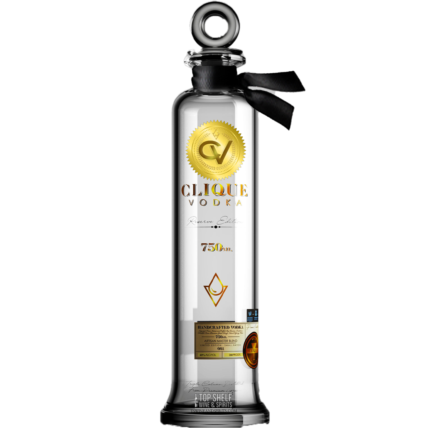 Clique Reserve Edition Handcrafted Vodka Master Blend Limited Edition ...