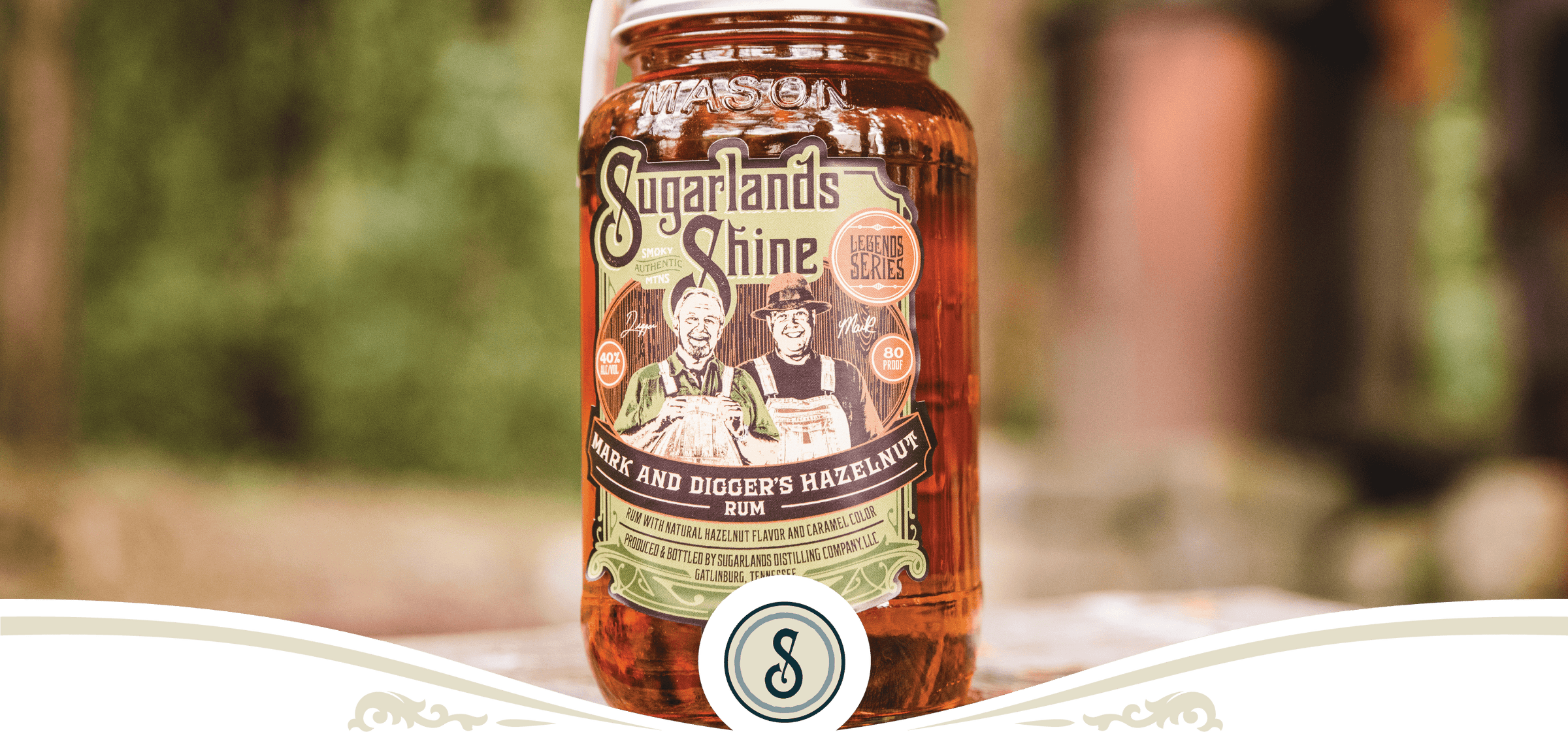 Sugarlands Shine Mark and Digger's Hazelnut Rum | Delivery