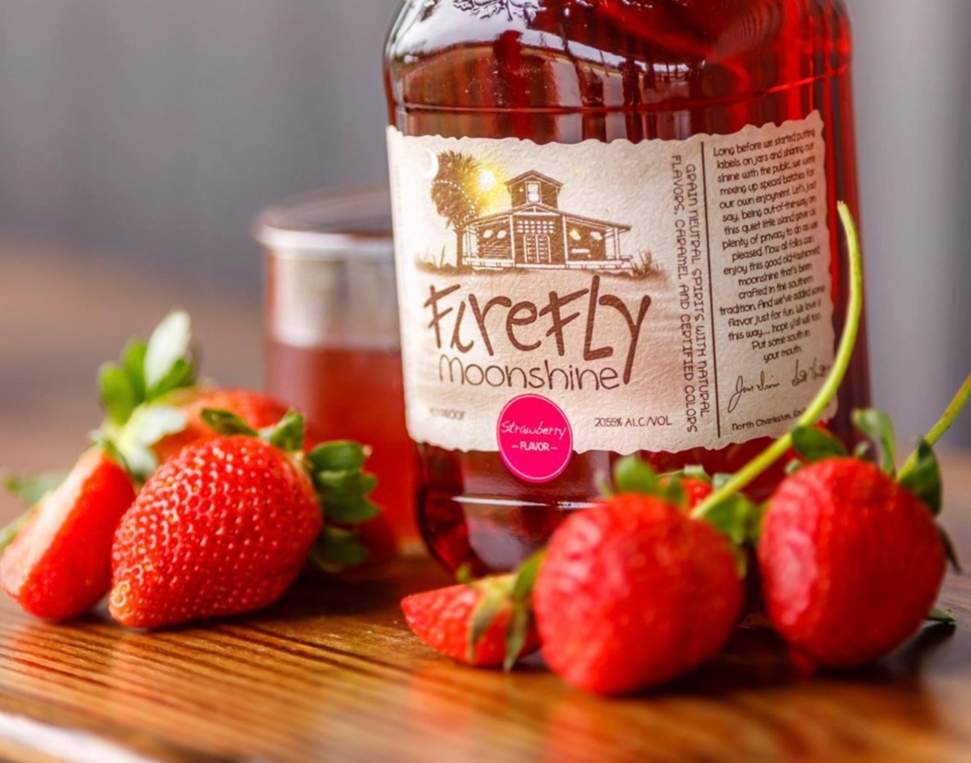 Firefly Strawberry Moonshine | 750mL Delivery