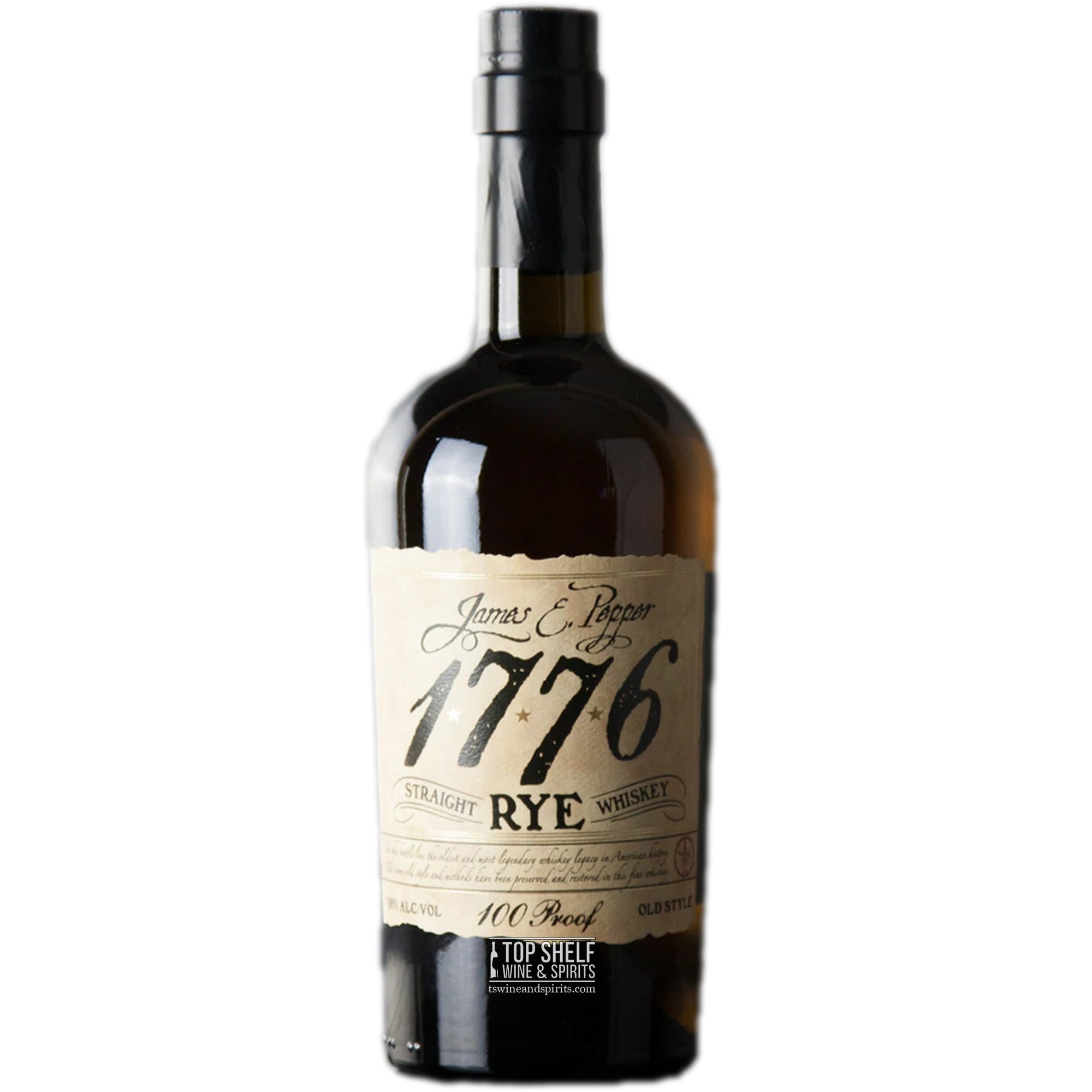 James E. Pepper 1776 Straight Rye Whiskey
