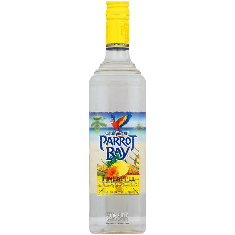Parrot Bay Pineapple Rum | Delivery To Your Home – Top Shelf Wine and ...