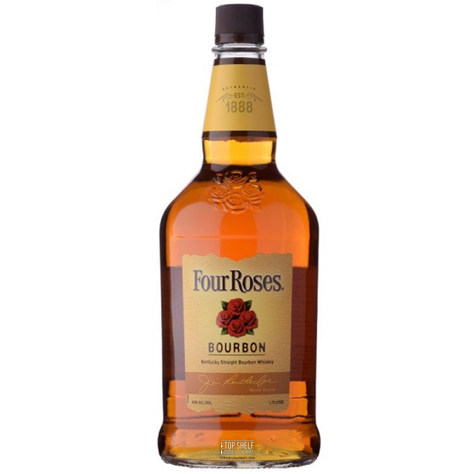 Four Roses Bourbon 1.75 Liter - Smooth & Sophisticated
