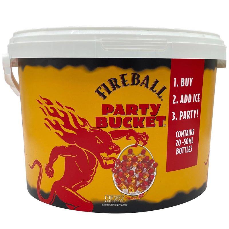 Order Fireball Party Bucket | Deliver to your door – Top Shelf Wine and ...